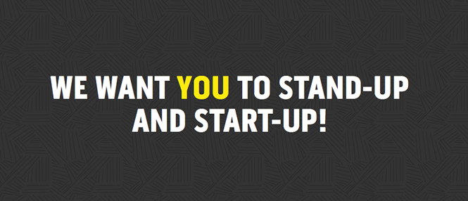 Stand up, Start-up! | Creativeskills.be